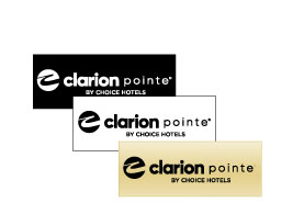 Clarion Pointe Lobby Logo Signs - Clarion Pointe